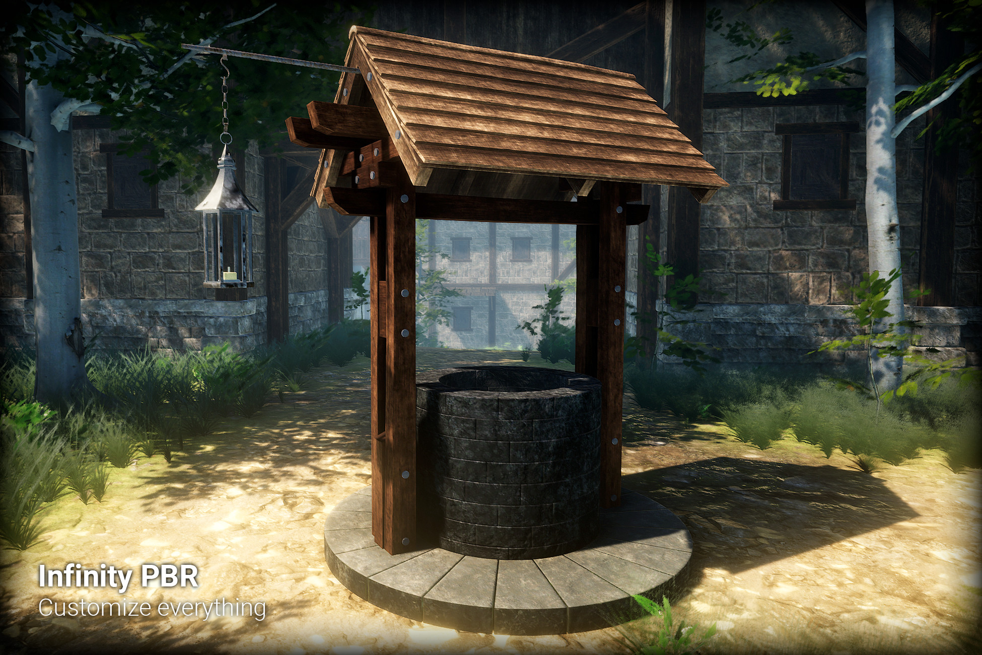 Medieval Well (Modular) | 3D Fantasy | Unity Asset Store