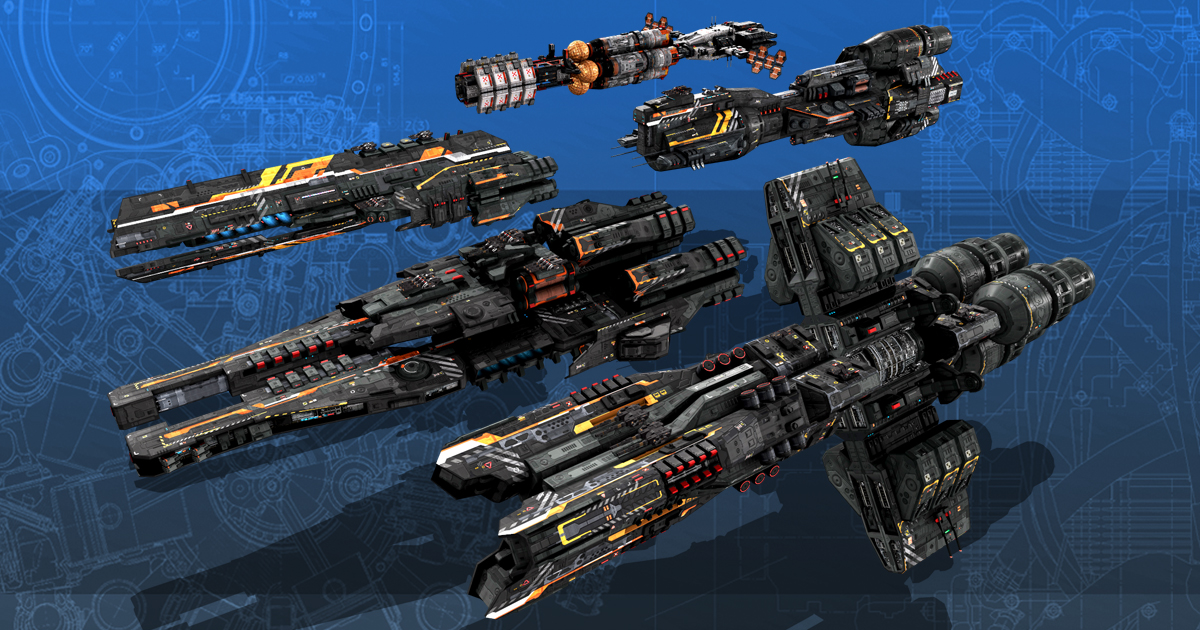 Heavy Spaceships #04 | 3D Space | Unity Asset Store