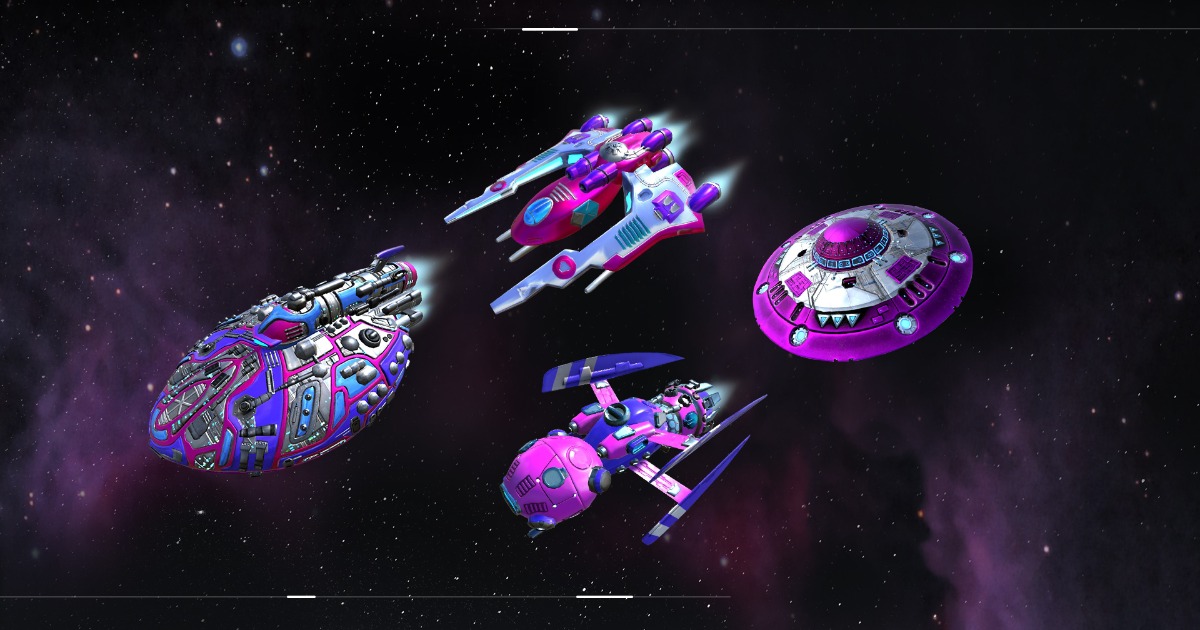 3D sci-fi ships | 3D 宇宙船 | Unity Asset Store