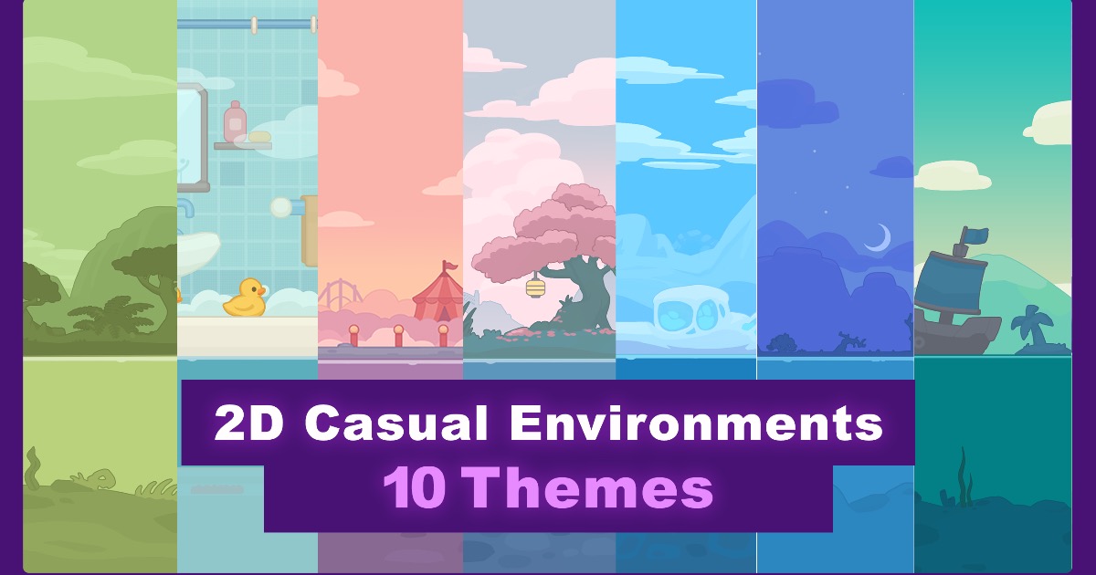 2D Environment Asset Pack | 2D Environments | Unity Asset Store
