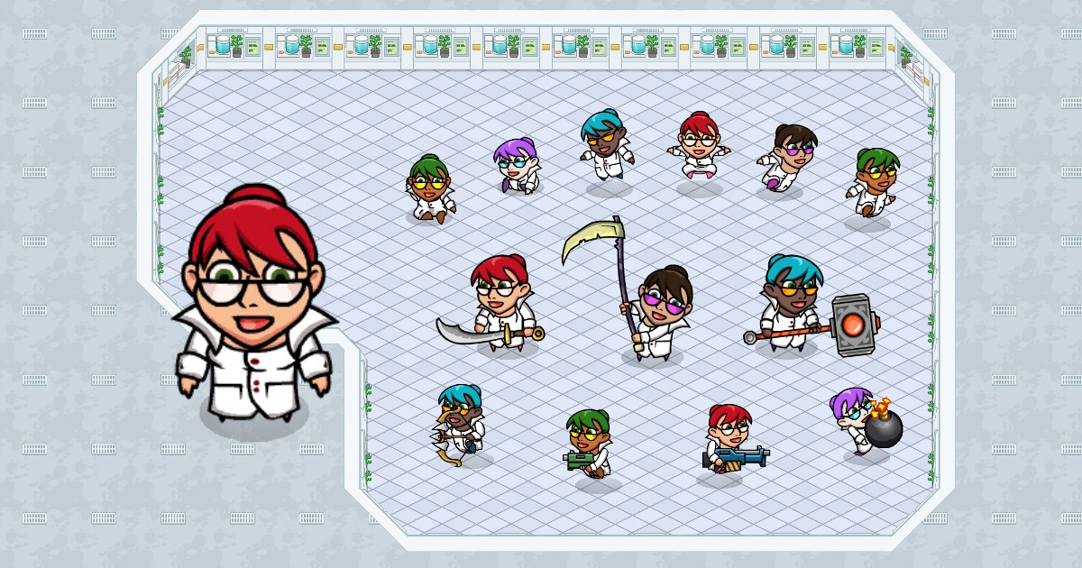 2D Character - Scientist | 2D Characters | Unity Asset Store