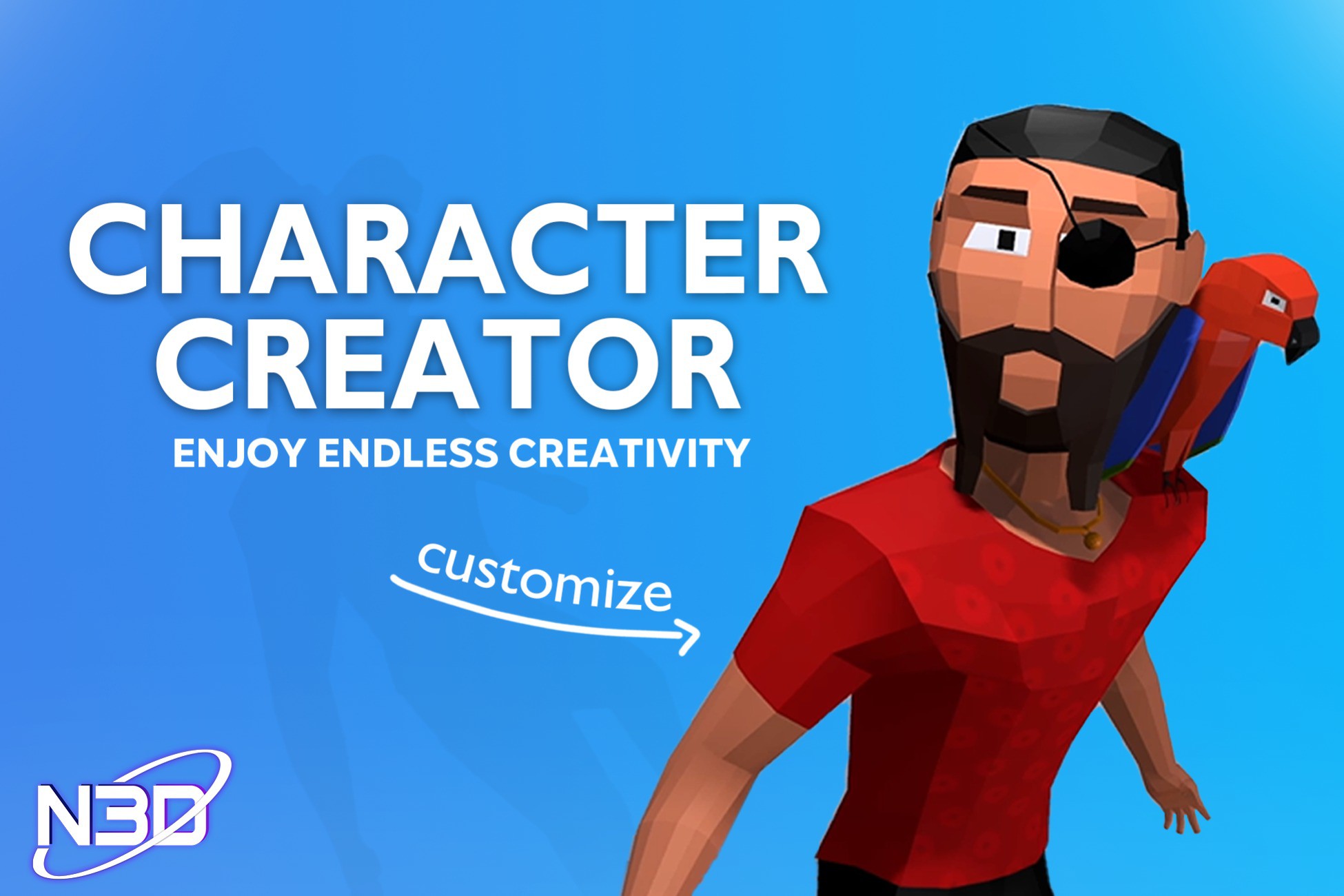 Character Creator: Low Poly - NEON3D | Characters | Unity Asset Store