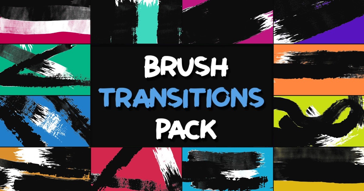 Brush Transition Pack | 2D Textures & Materials | Unity Asset Store