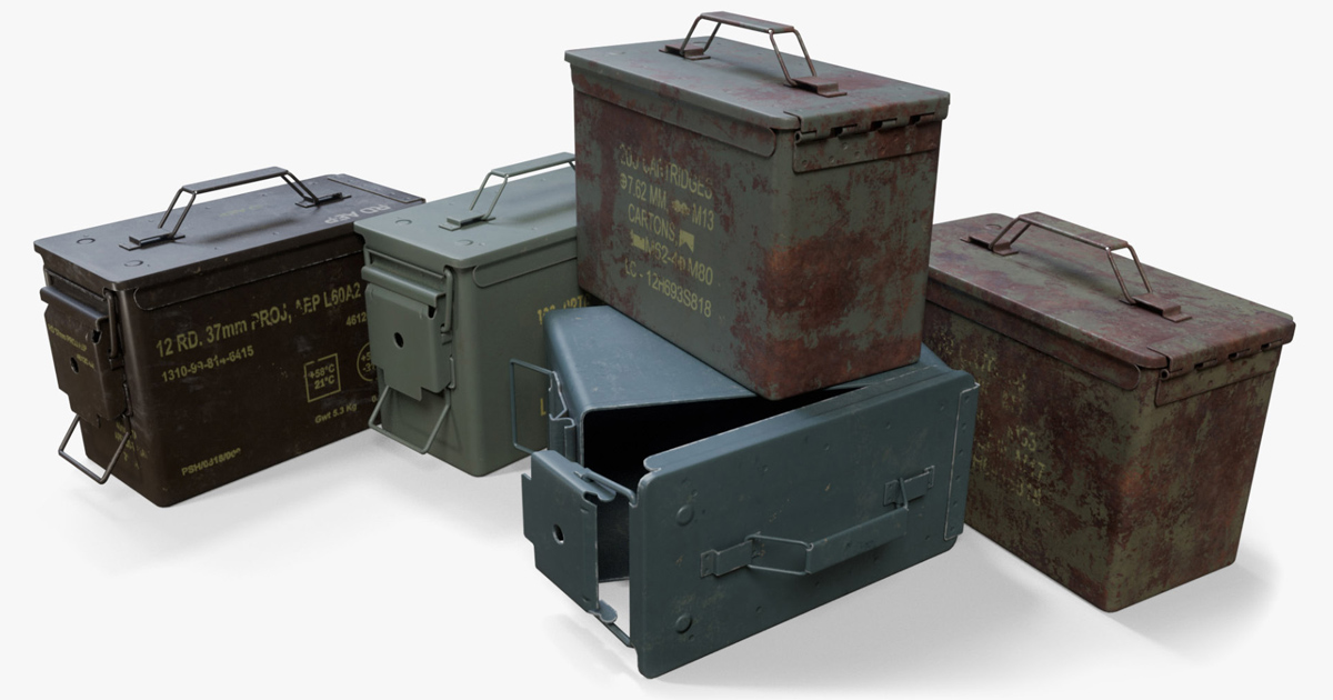 Ammo Box AW | 3D Furniture | Unity Asset Store