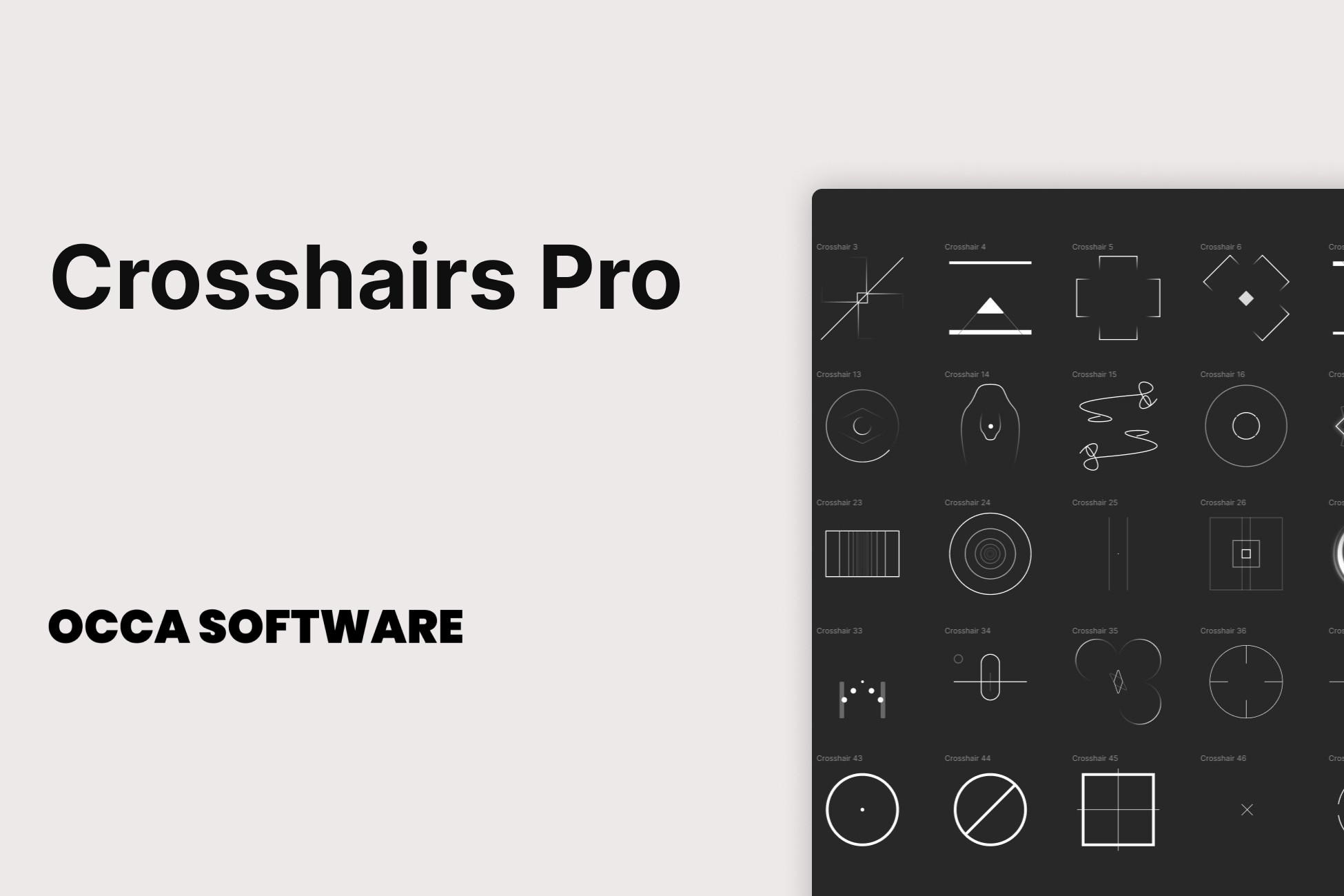 Crosshairs Pro 2d Gui Unity Asset Store