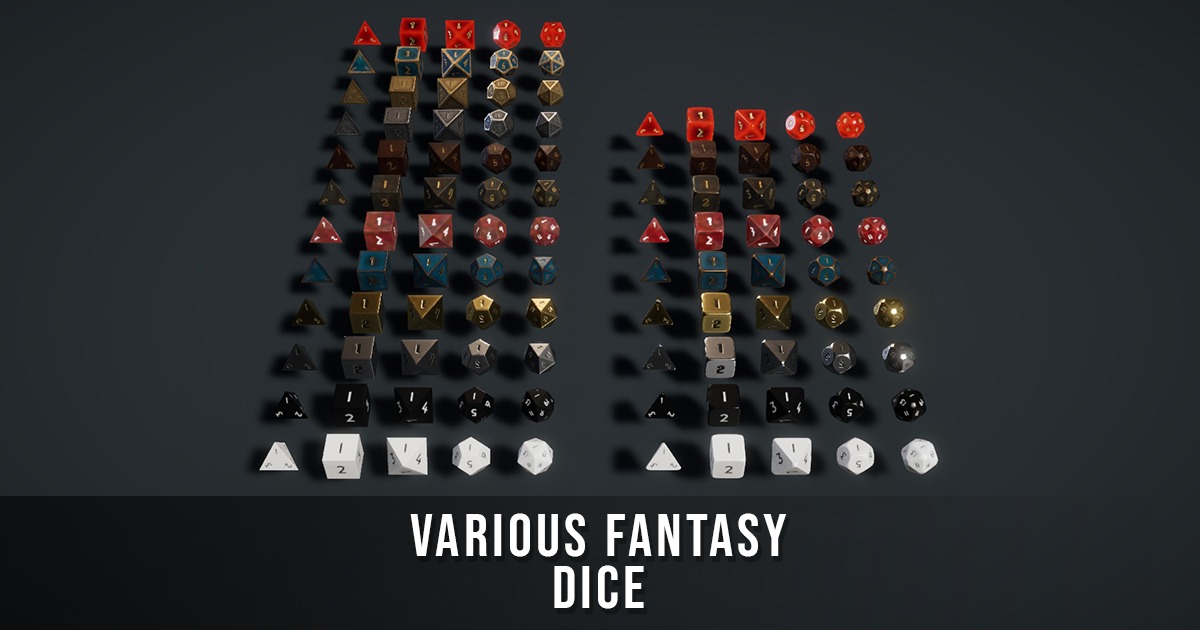 Dice dice | 3D 소품 | Unity Asset Store