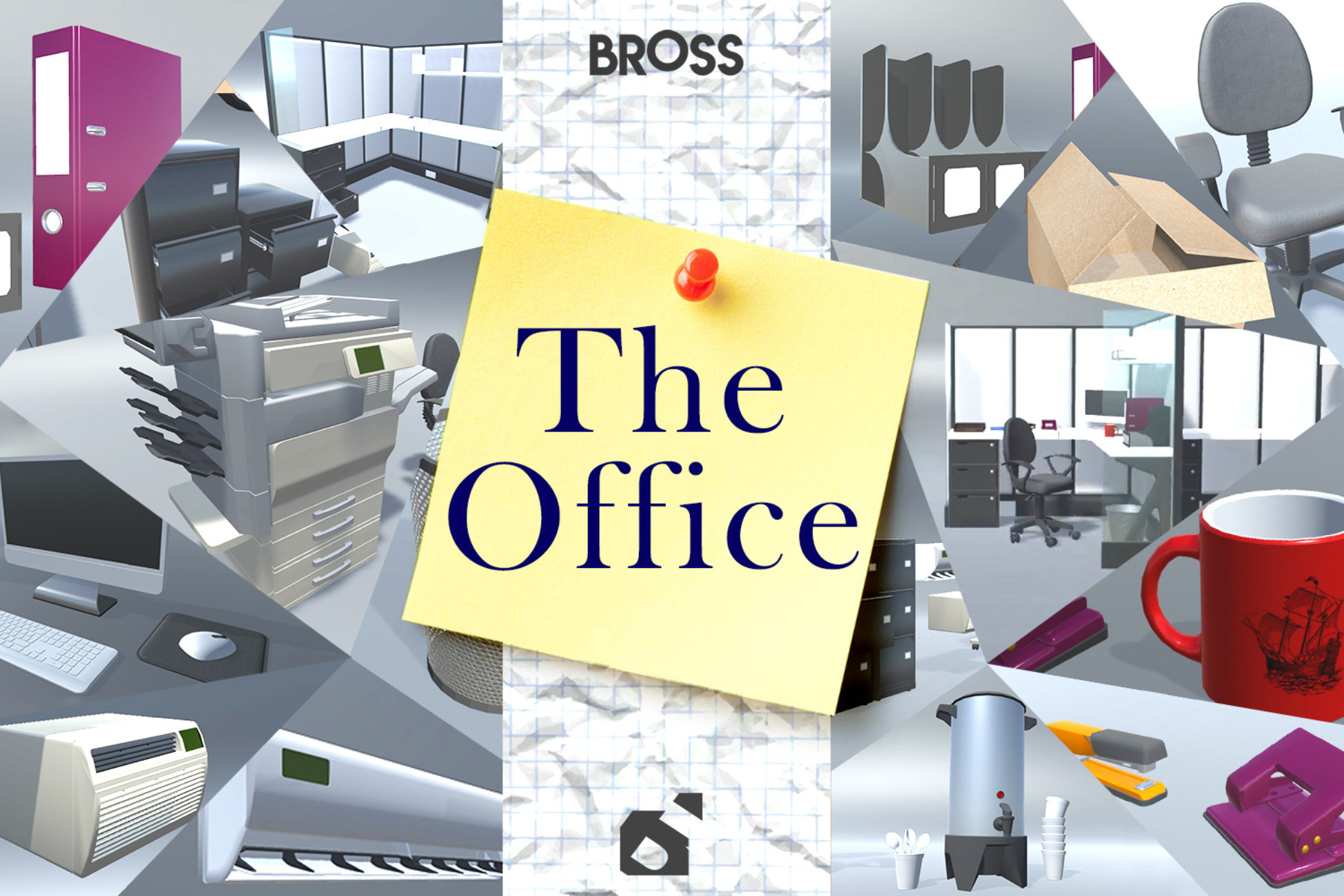 The Office | 3D Props | Unity Asset Store