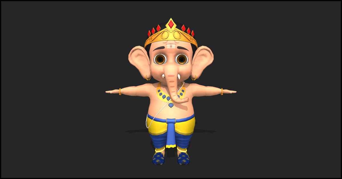 Bal Ganesh | 3D Characters | Unity Asset Store