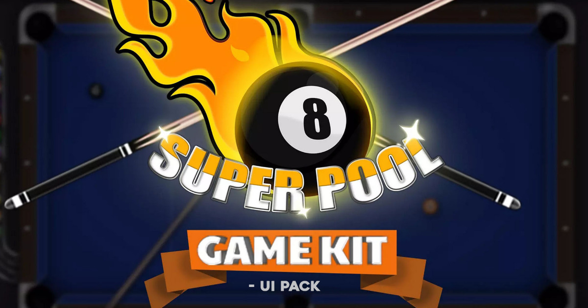 Super Pool - Billiard Game UI Kit | 2D GUI | Unity Asset Store