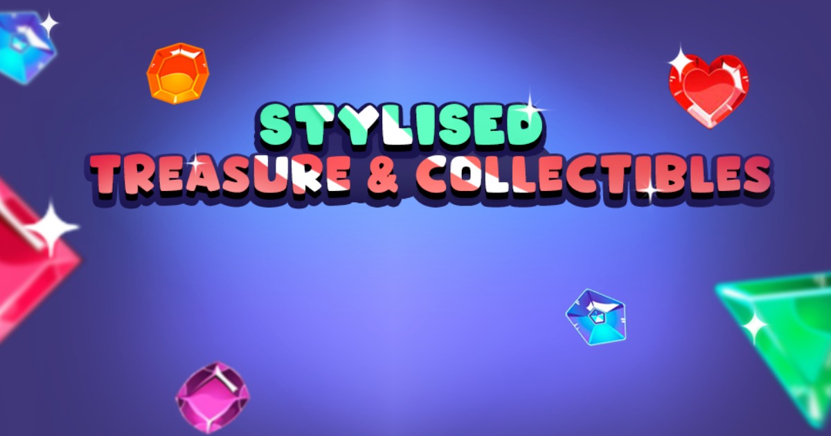 Stylized Treasures & Collectibles | 3D Props | Unity Asset Store
