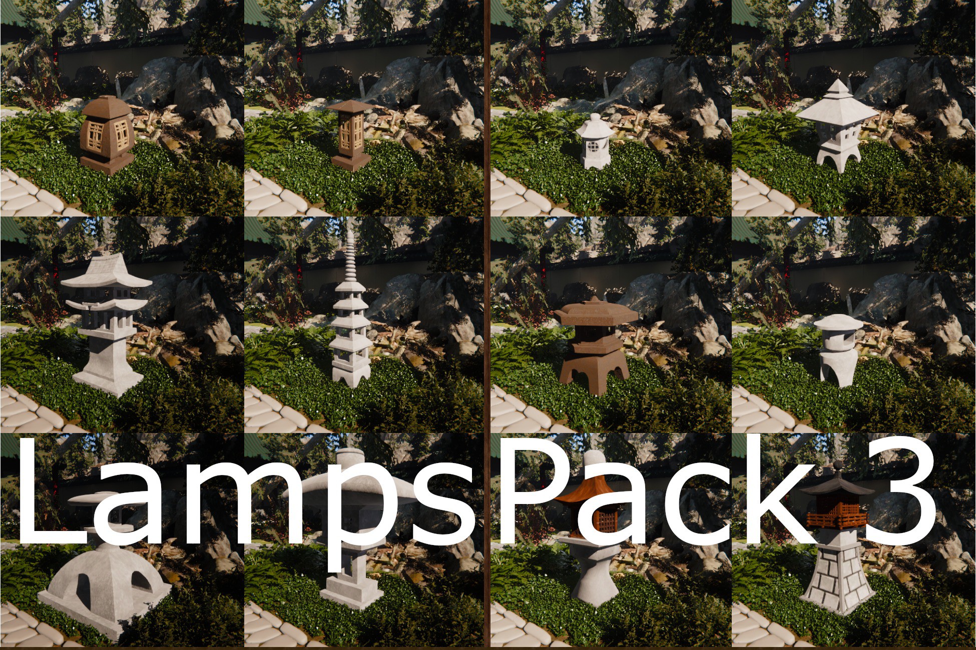 Lamps Pack 3 (Builtin RP, URP and HDRP) | 3D 외부소품 | Unity Asset Store