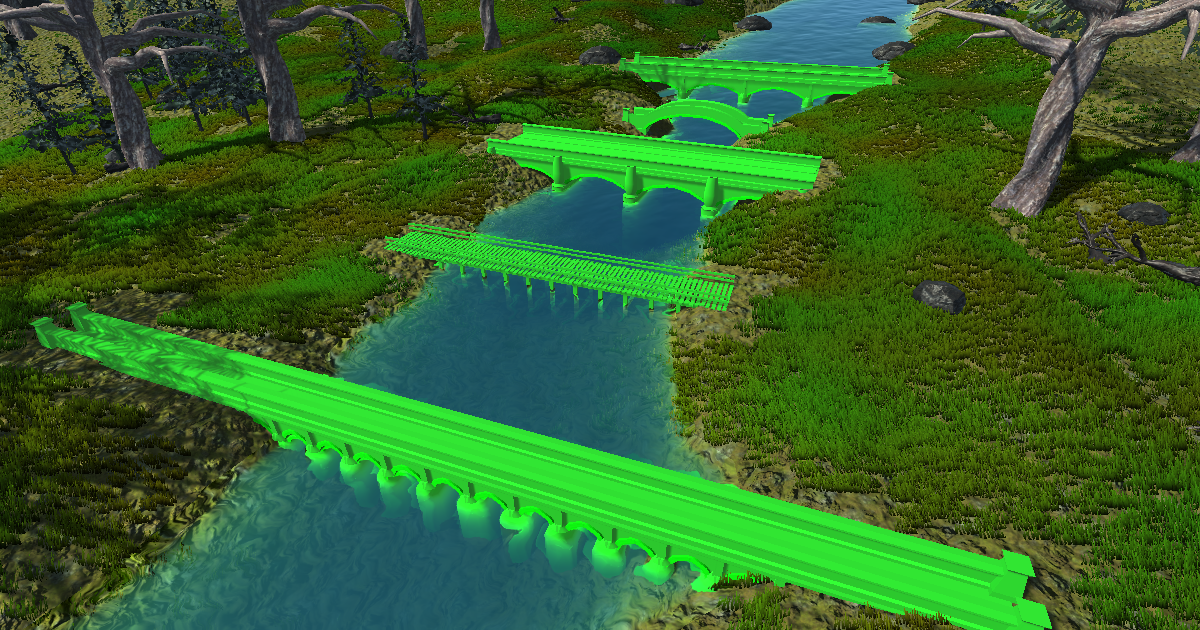 Bridges In Seconds Prototyping Pack | Terrain | Unity Asset Store