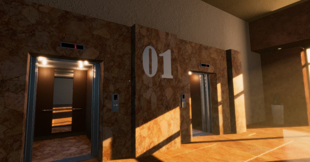 Modern Elevators Builder - HDRP | 3D Environments | Unity Asset Store