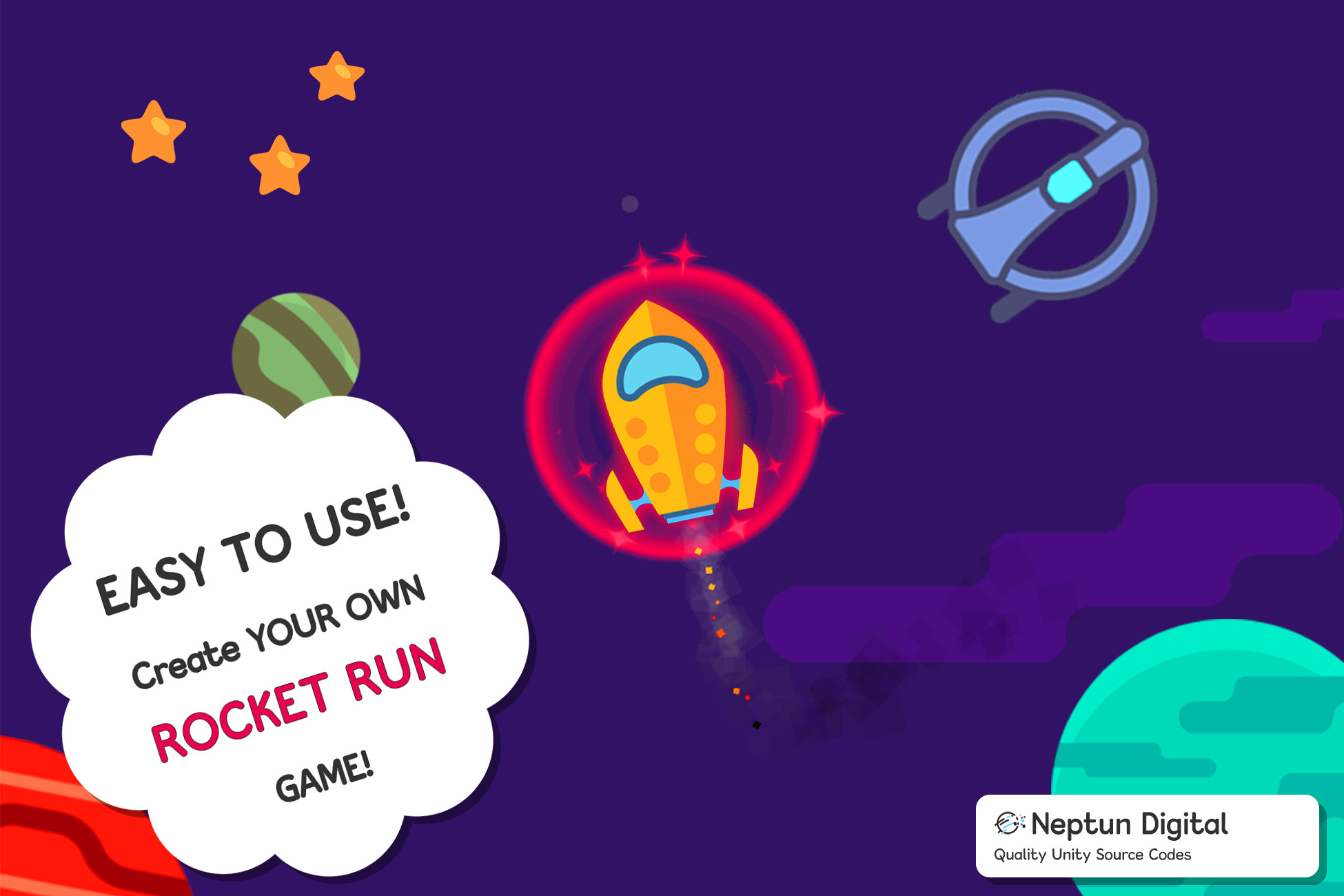 Rocket Run - Game Template | Packs | Unity Asset Store