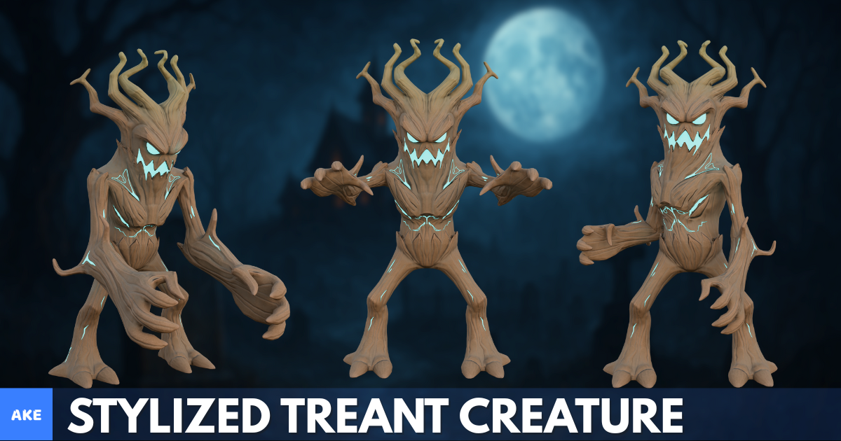 Stylized Treant Creature | 3D Creatures | Unity Asset Store