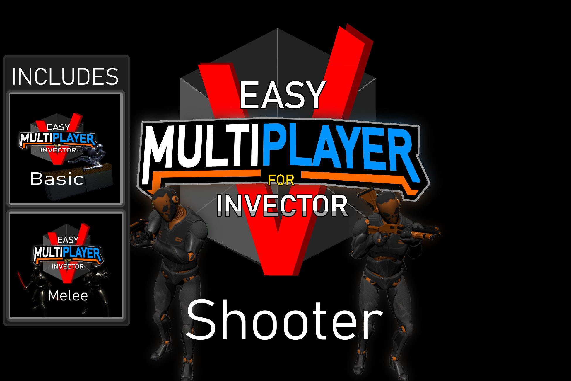 Easy Multiplayer - Invector - Shooter | Integration | Unity Asset Store