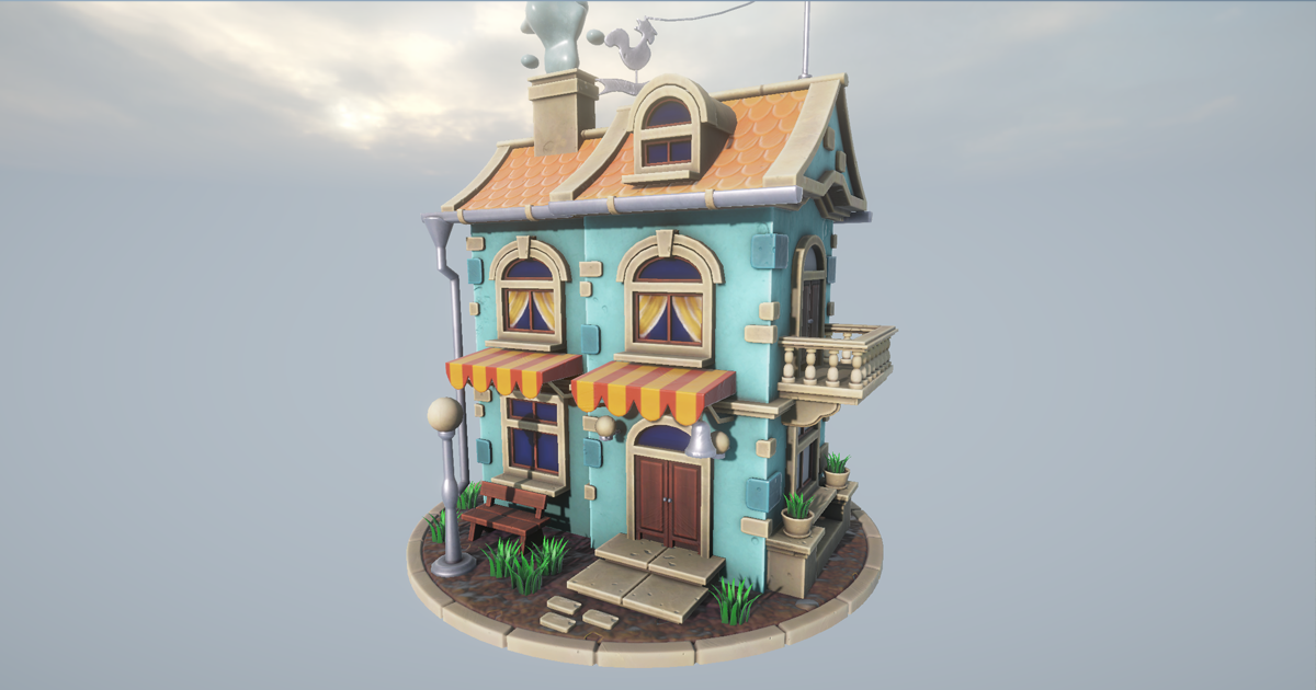 Stylised House | 3D Environments | Unity Asset Store