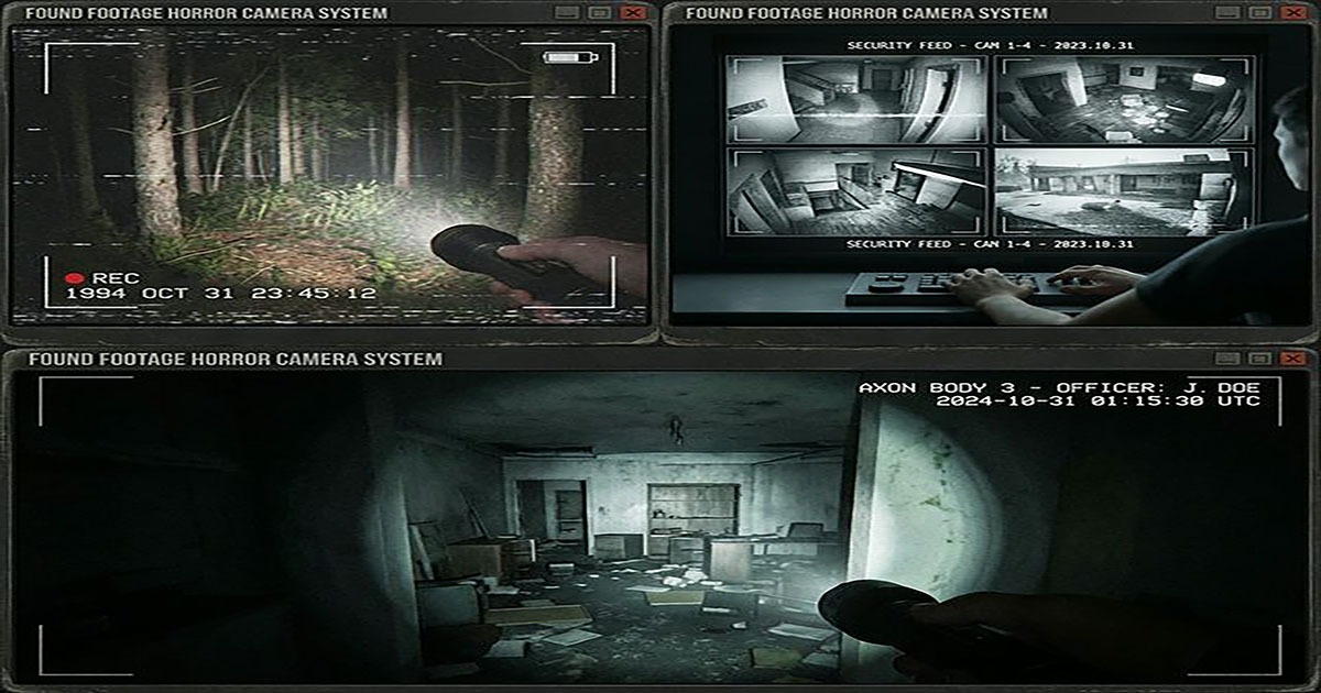 Found Footage Horror Camera System | 카메라 | Unity Asset Store