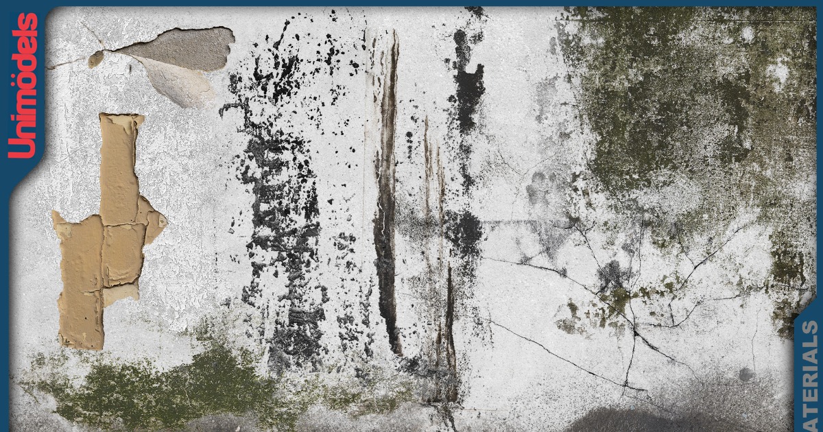 Wall and Floor decals Vol. 4 - 100% photoscanned | 2D Textures ...