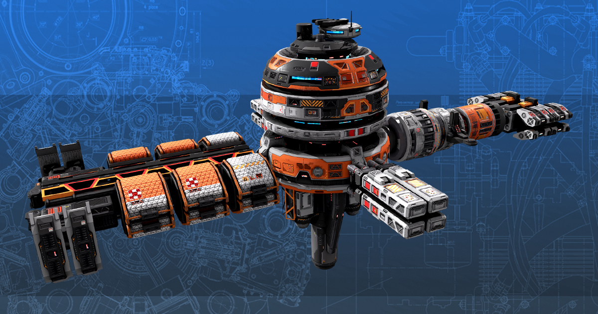 EXPLORER Orbital Station EX7 | 3D Space | Unity Asset Store