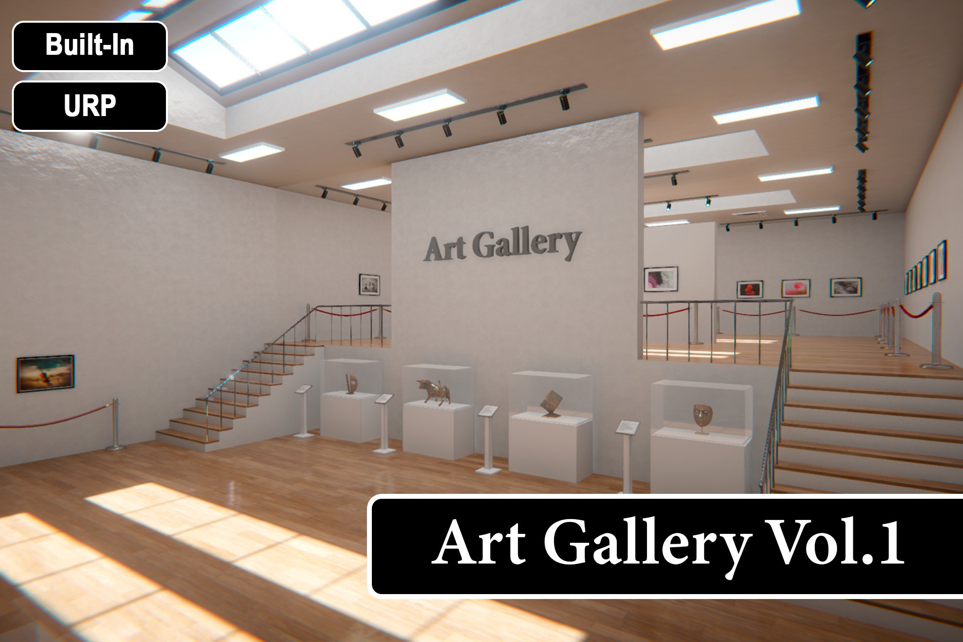 Art Gallery Vol.1 | 3D Environments | Unity Asset Store