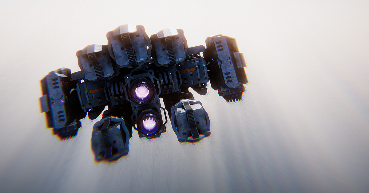 Sci-Fi Heavy Station Set SHUTTLE-4 | 3D Space | Unity Asset Store