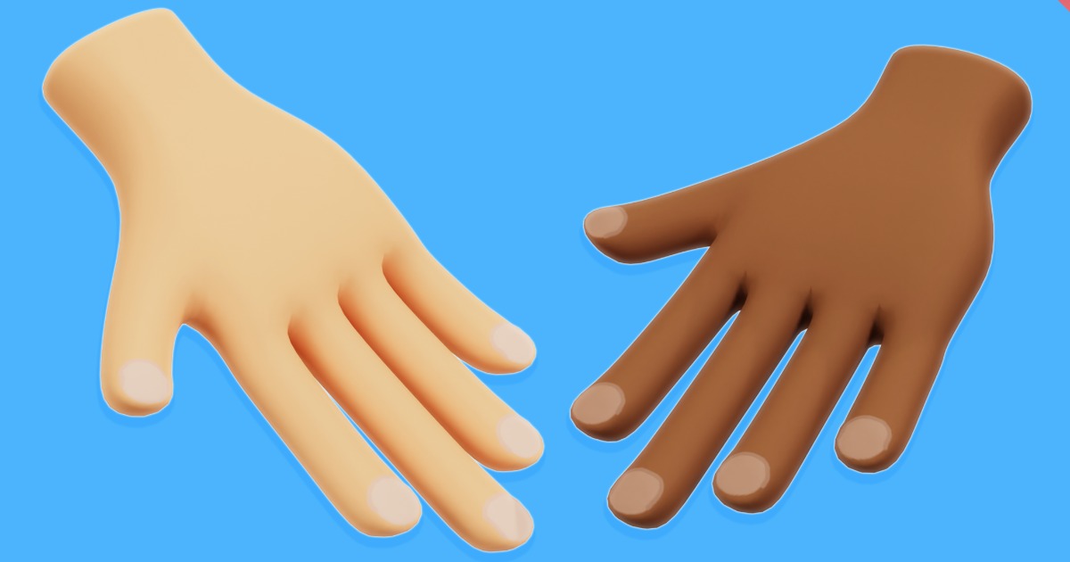 Stylized - Simple Hands | 3D Characters | Unity Asset Store