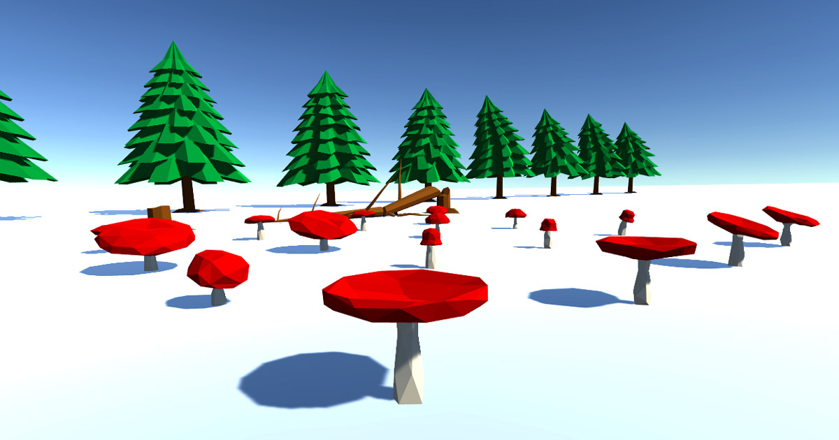 Low Poly Pine Trees Pack | 3D 나무 | Unity Asset Store