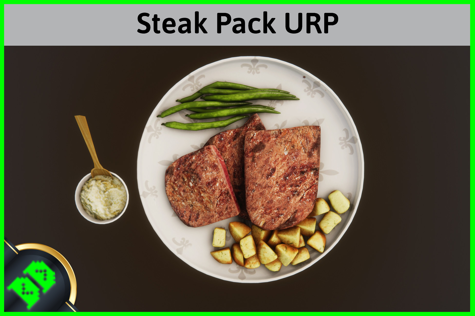 Steak Pack URP | 3D 음식 | Unity Asset Store