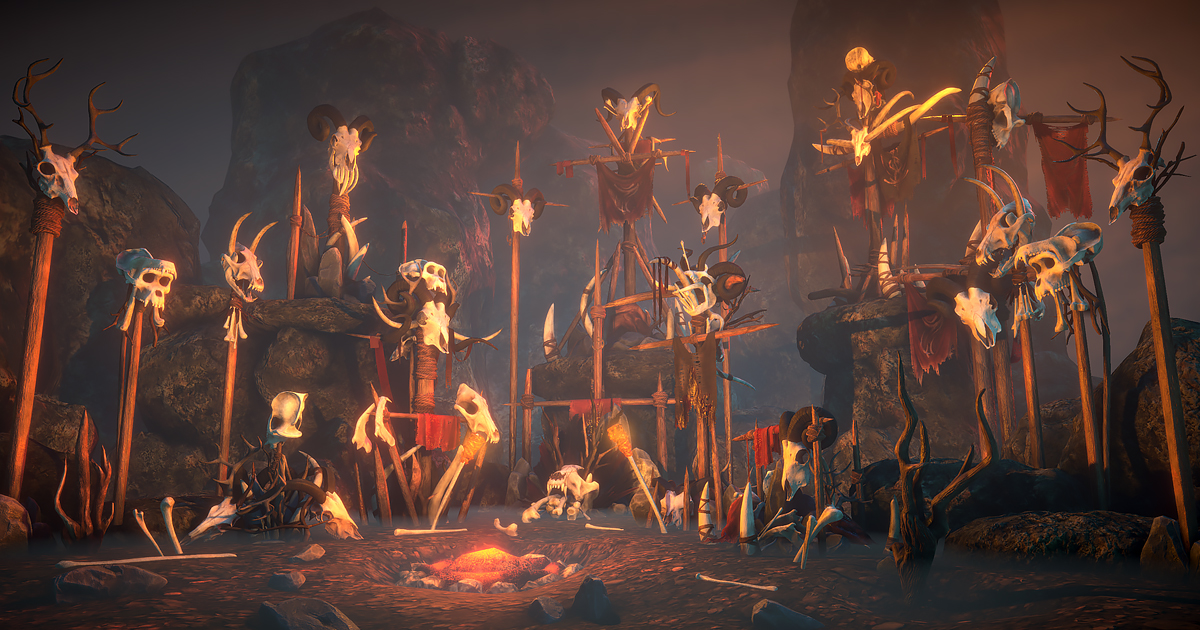 Tribal totems | 3D Props | Unity Asset Store