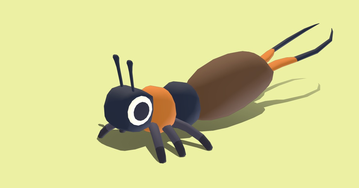 Earwig - Quirky Series | Characters | Unity Asset Store