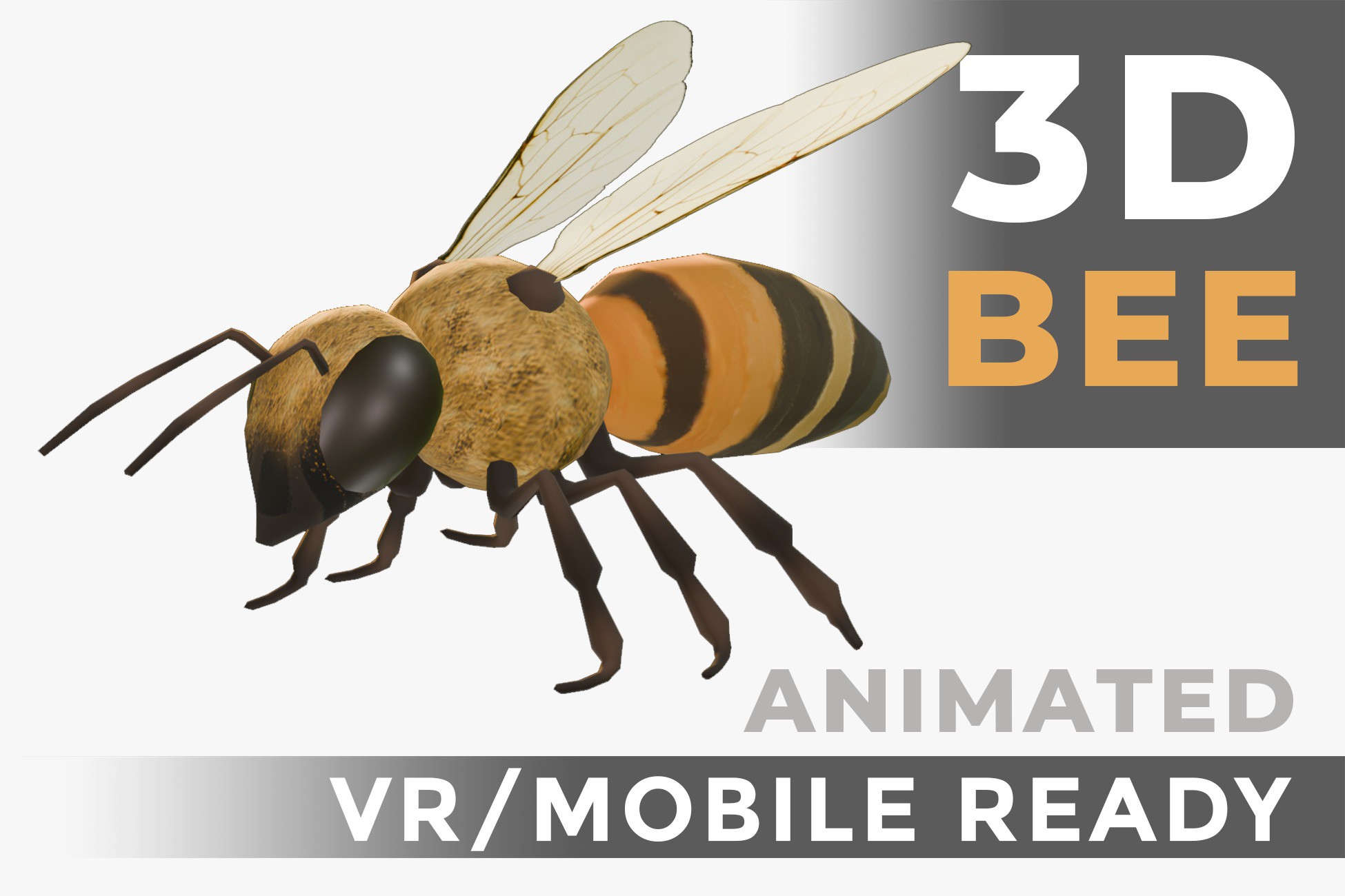 Animated Bee - VR ready | Characters | Unity Asset Store
