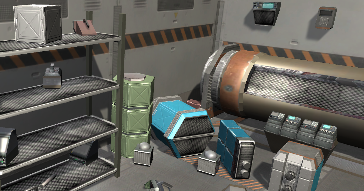 Sci-fi Objects Pack 1 | 3D Sci-Fi | Unity Asset Store