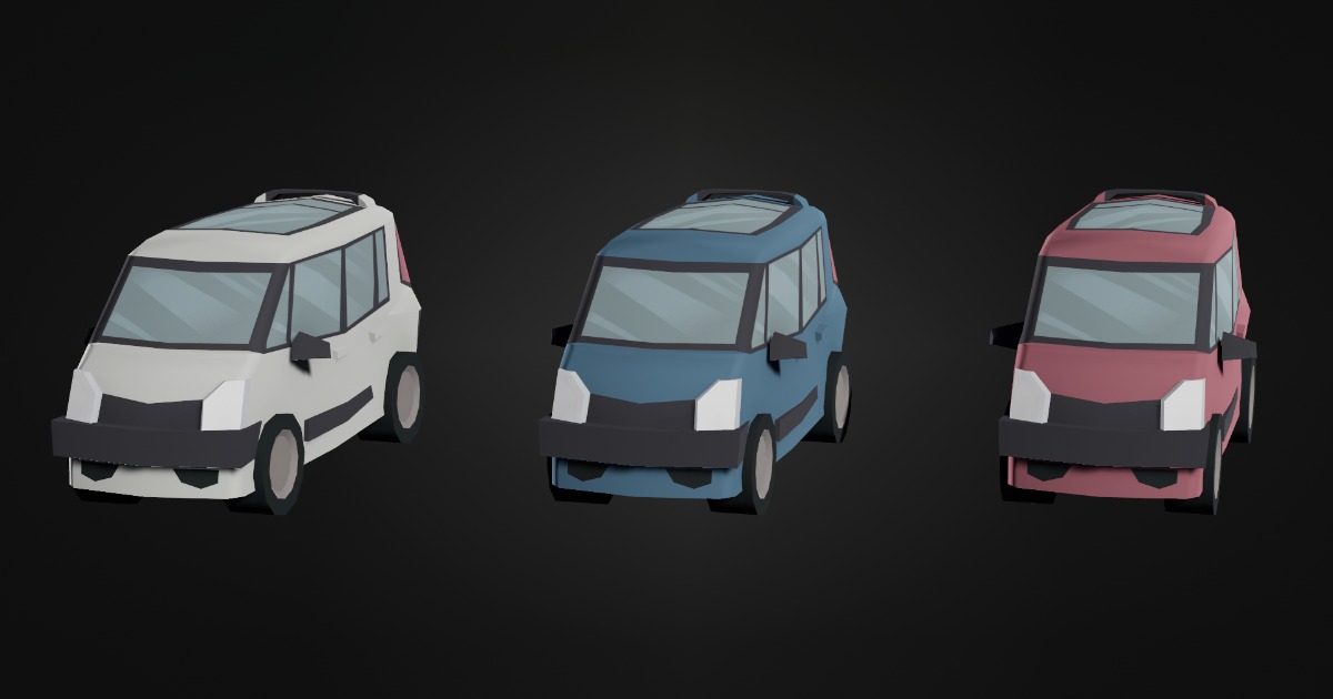 Low Poly Vehicle - Carrier | 3D Land | Unity Asset Store