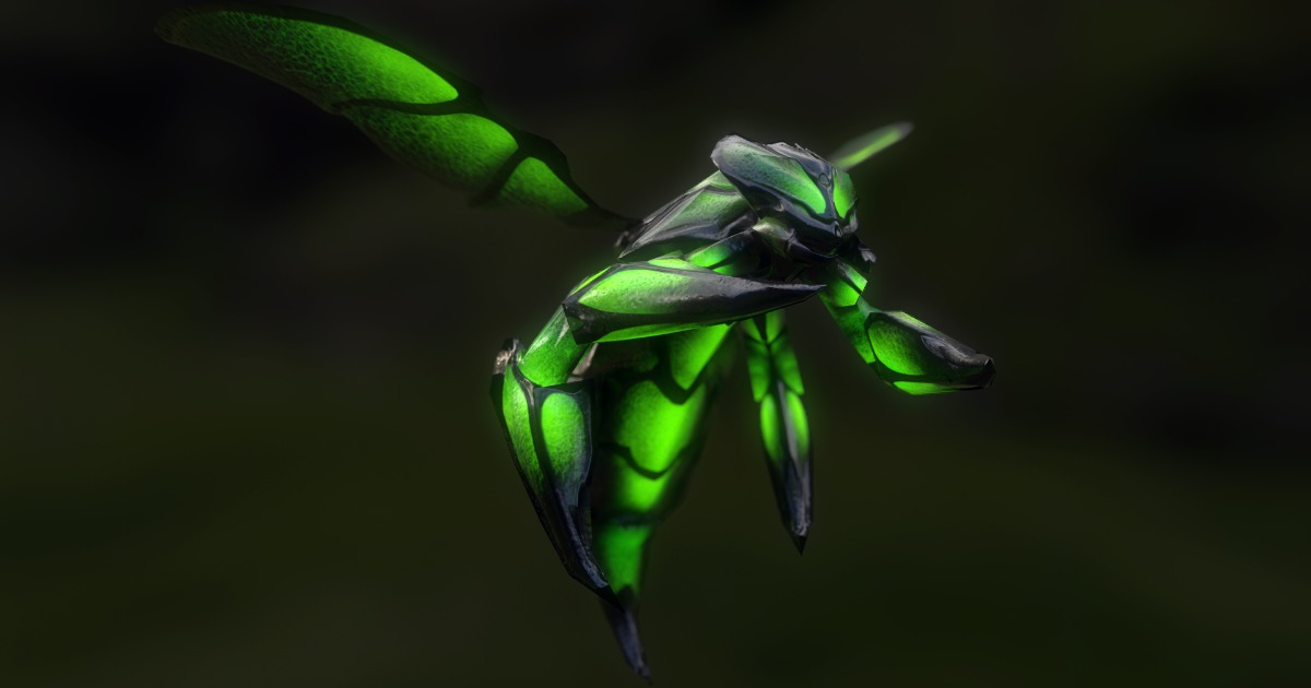 Toxic Wasp | 3D Creatures | Unity Asset Store
