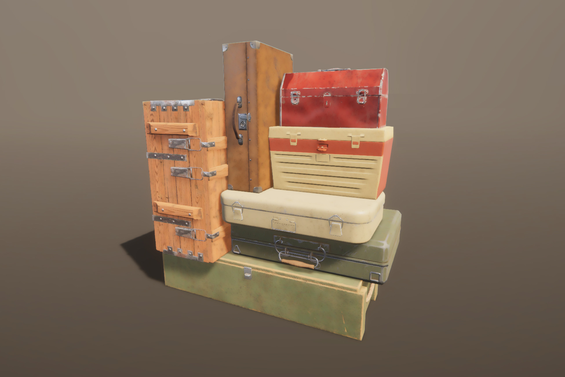Opening Boxes Animated PBR HDRP | 3D Props | Unity Asset Store