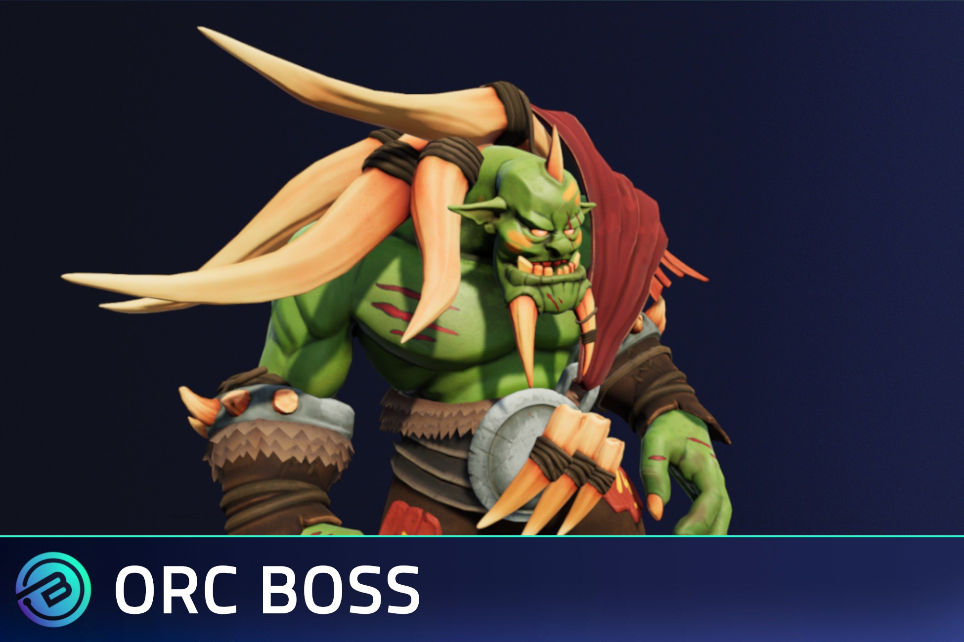 Stylized Orc Boss - RPG NPC | Characters | Unity Asset Store