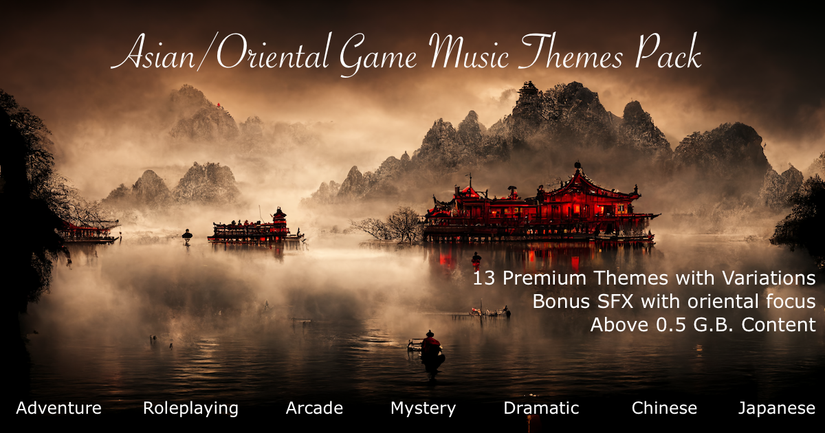 Asian/Oriental Game Themes Music Pack | World Music | Unity Asset Store
