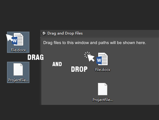 Drag and Drop Files | Integration | Unity Asset Store