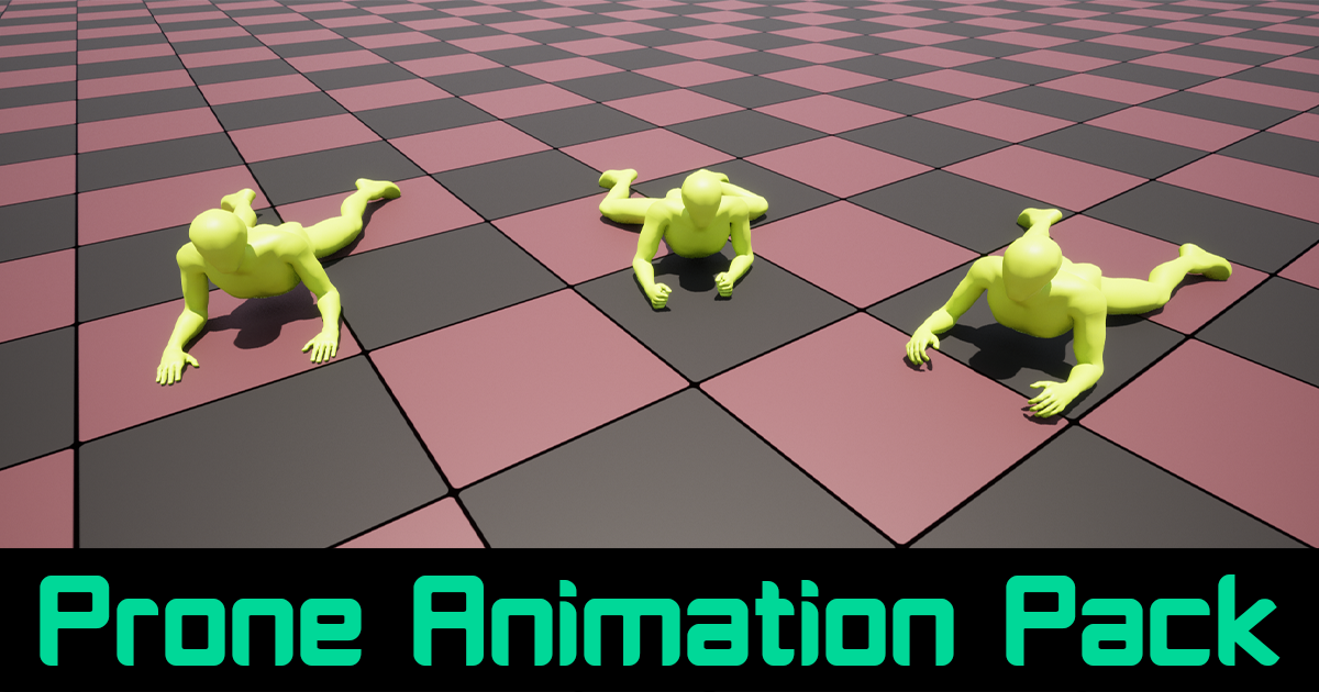 Prone Animation Pack | 3D 애니메이션 | Unity Asset Store