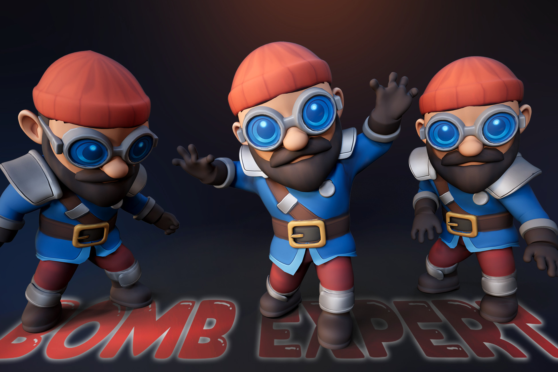 Bomb Expert Animated Character | Characters | Unity Asset Store