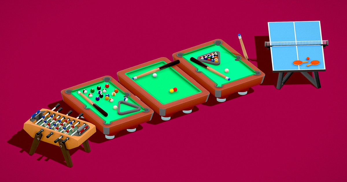 Board-Games-Package | 3D Props | Unity Asset Store