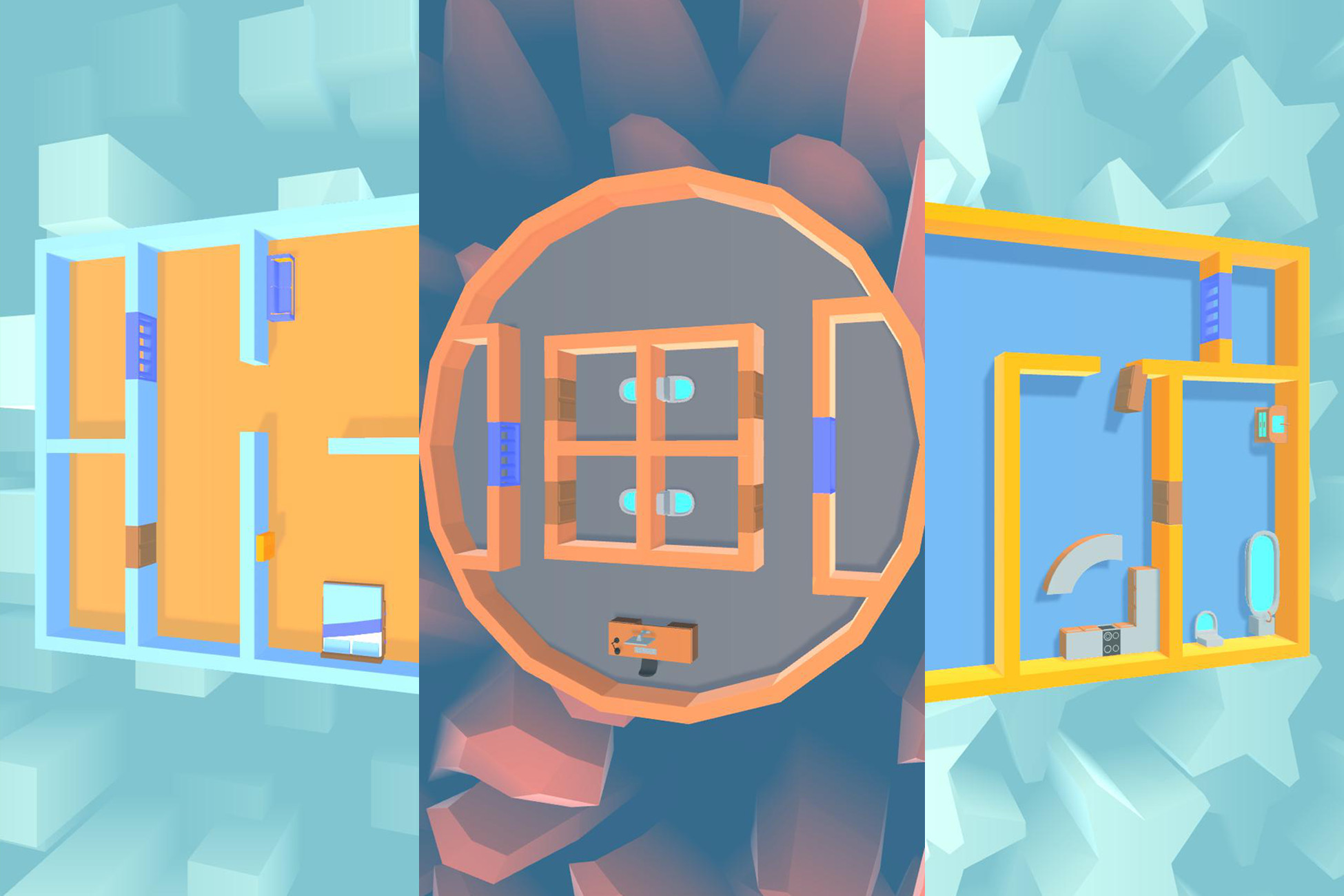 hyper casual asset ( 5-star prison) | 3D Environments | Unity Asset Store