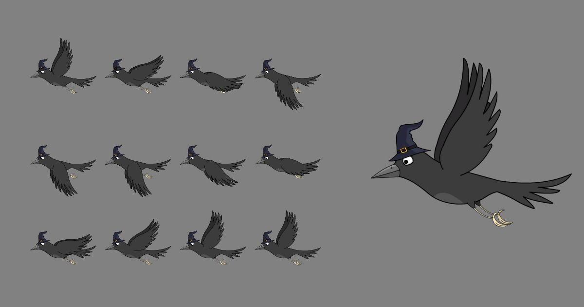 Crow 2D | 2D Characters | Unity Asset Store