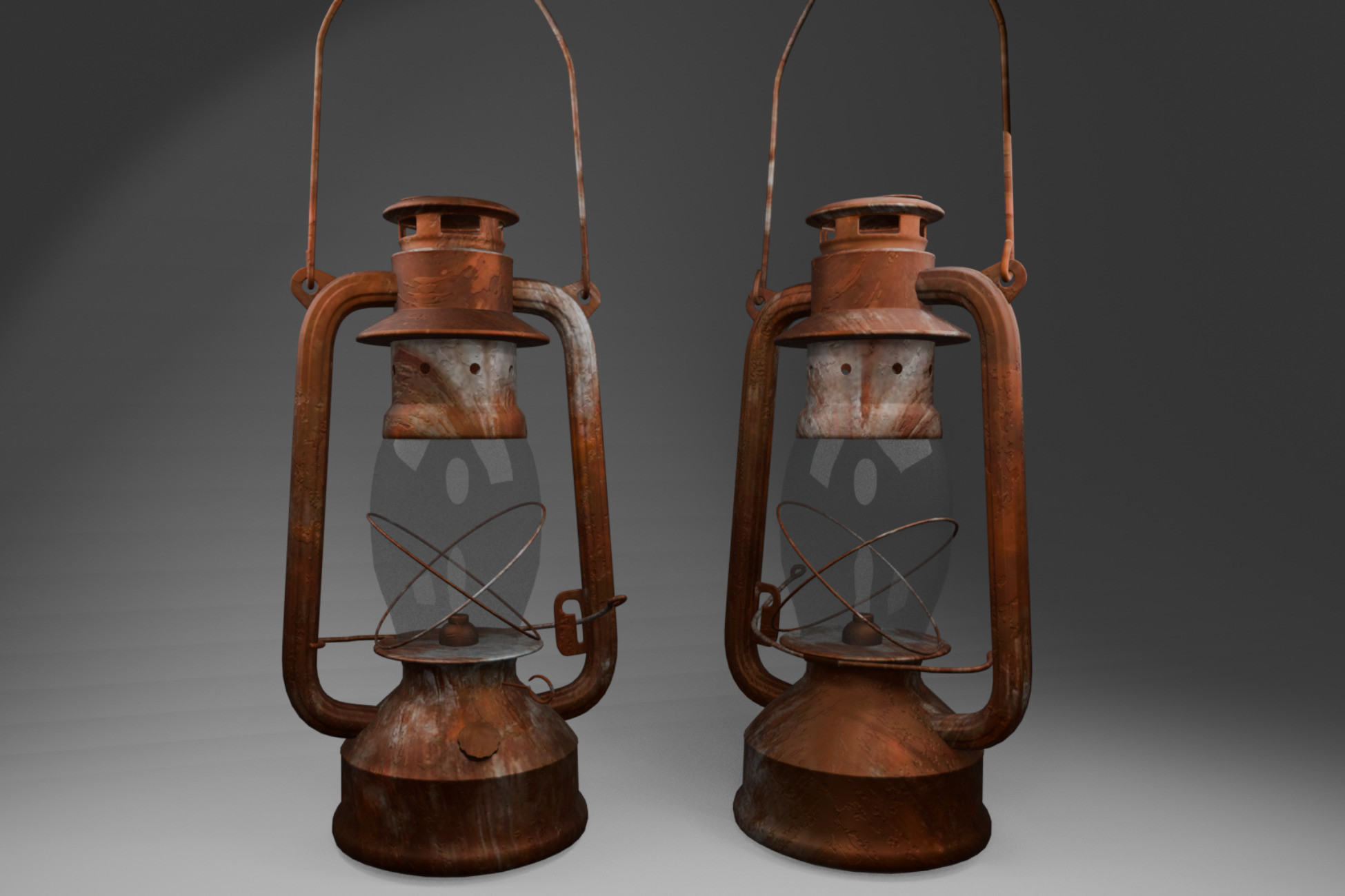 Rusty Lamp | 3D Interior | Unity Asset Store