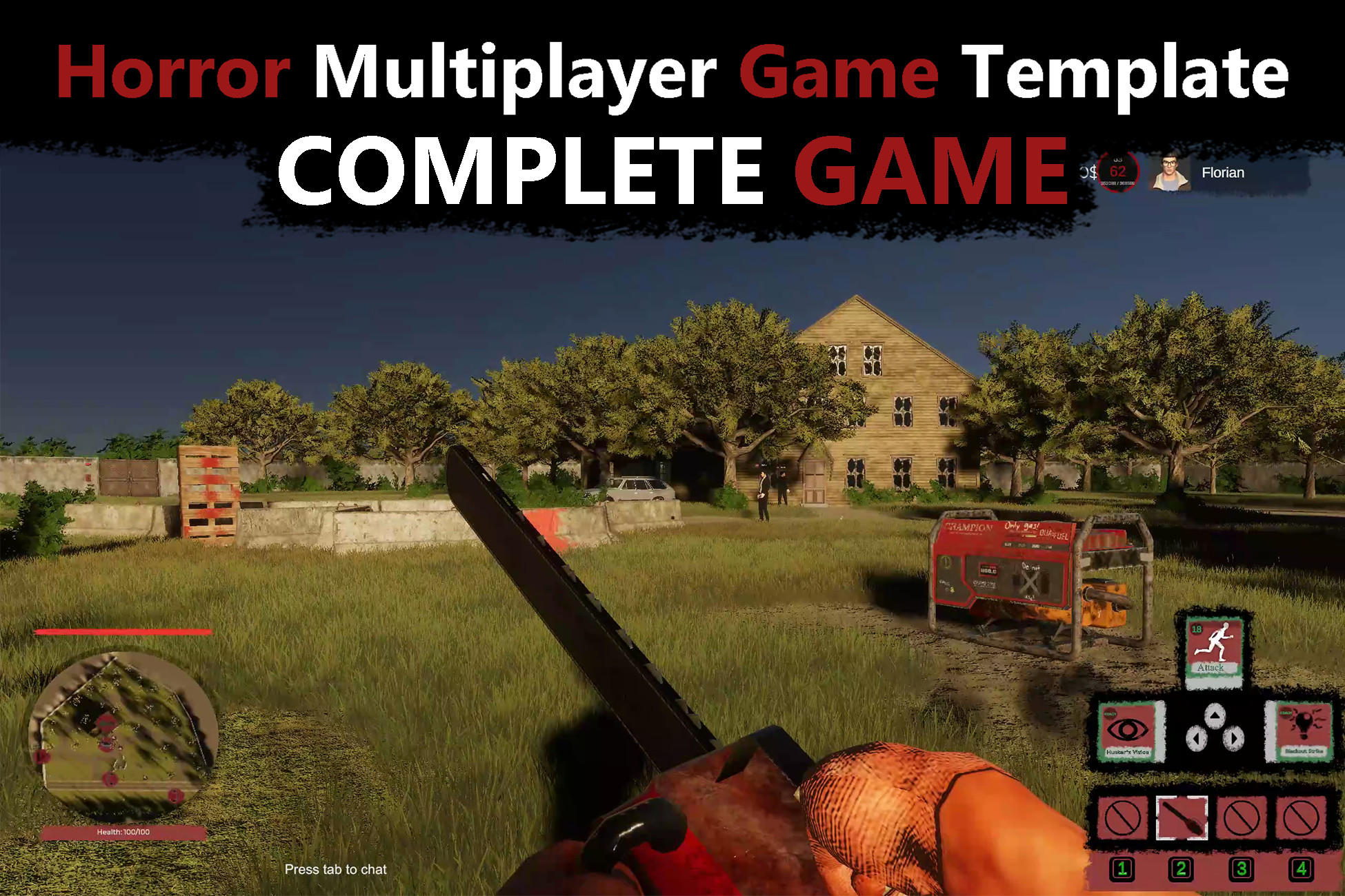 Horror Multiplayer Game Template (HDRP) by Redicion Studio