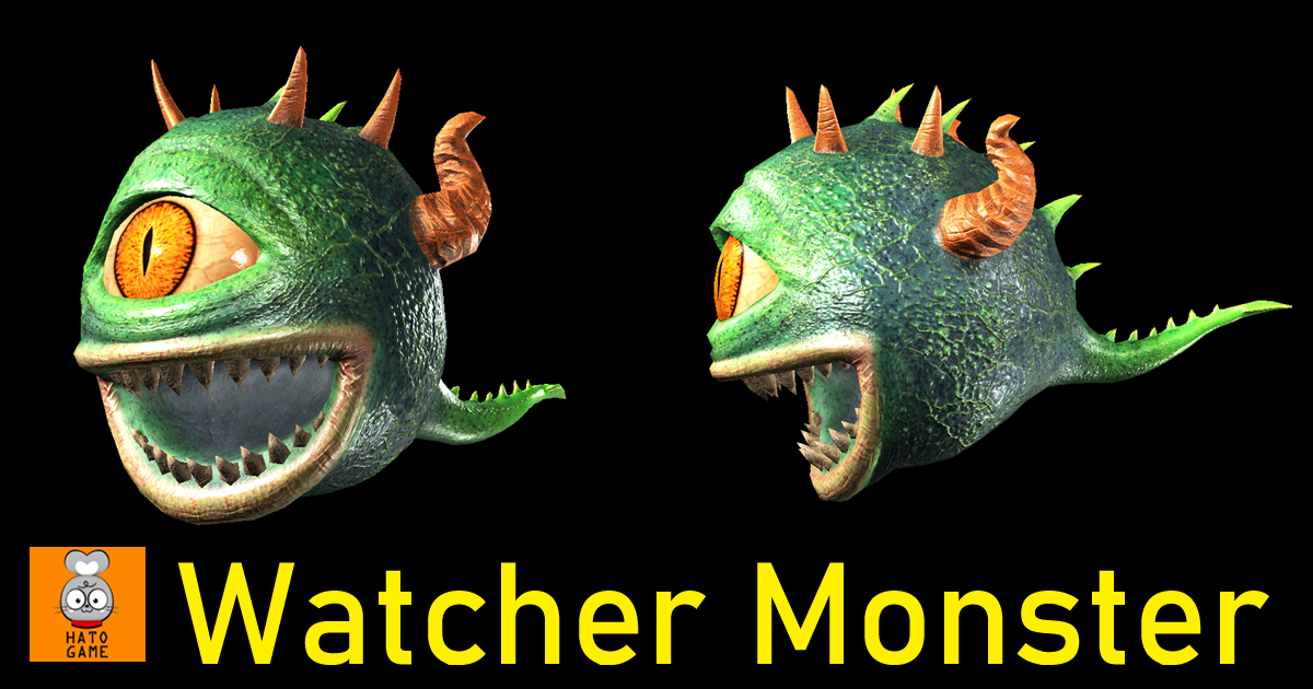 01_Monster: Watcher | 3D Creatures | Unity Asset Store