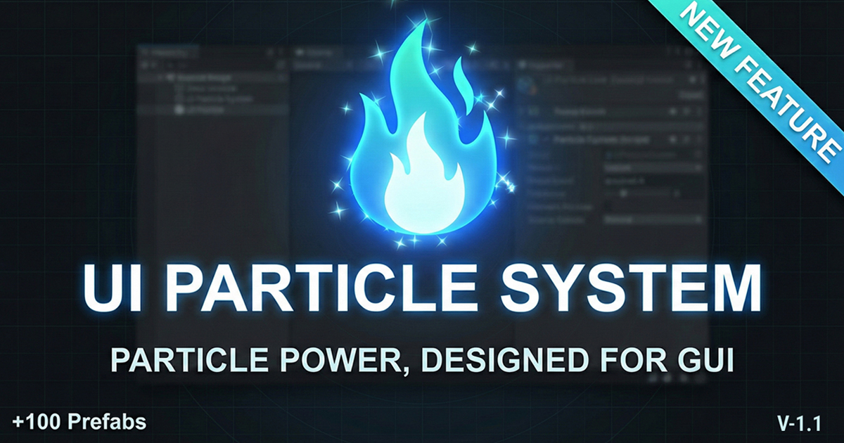 UI Particle System: Native Canvas VFX | GUI 도구 | Unity Asset Store