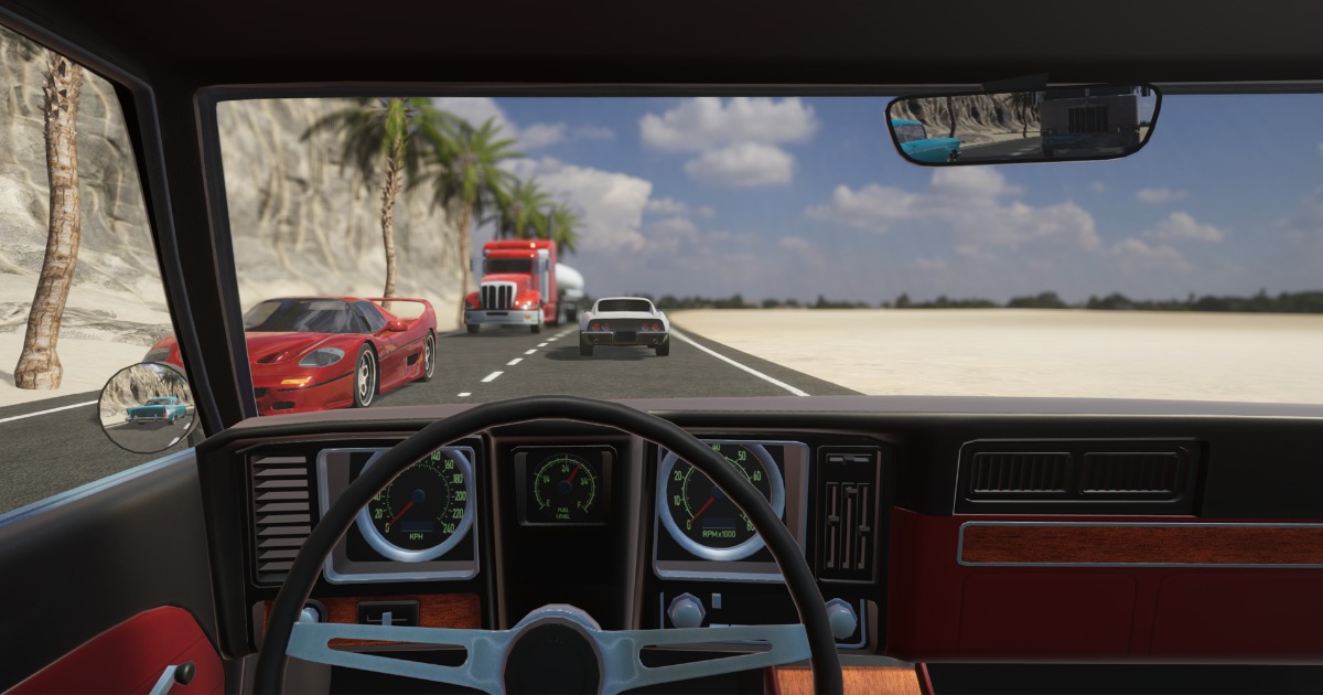 Car interior 23 | 3D Land | Unity Asset Store