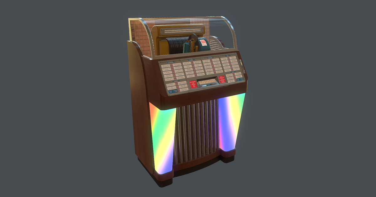Classic Jukebox #2 | 3D Electronics | Unity Asset Store